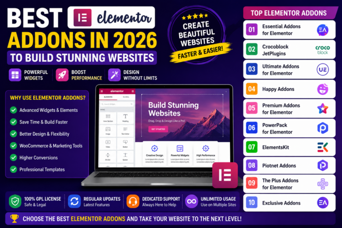 Best Elementor Addons In 2026 | Top Powerful Widgets For Stunning ...
